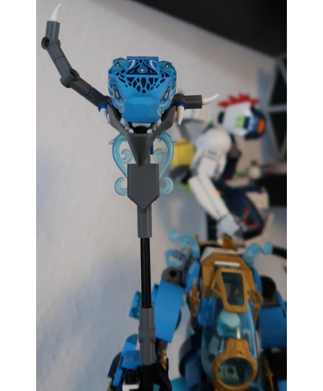 LEGO MOC Water Dragon Mech by re-creator | Rebrickable - Build with LEGO