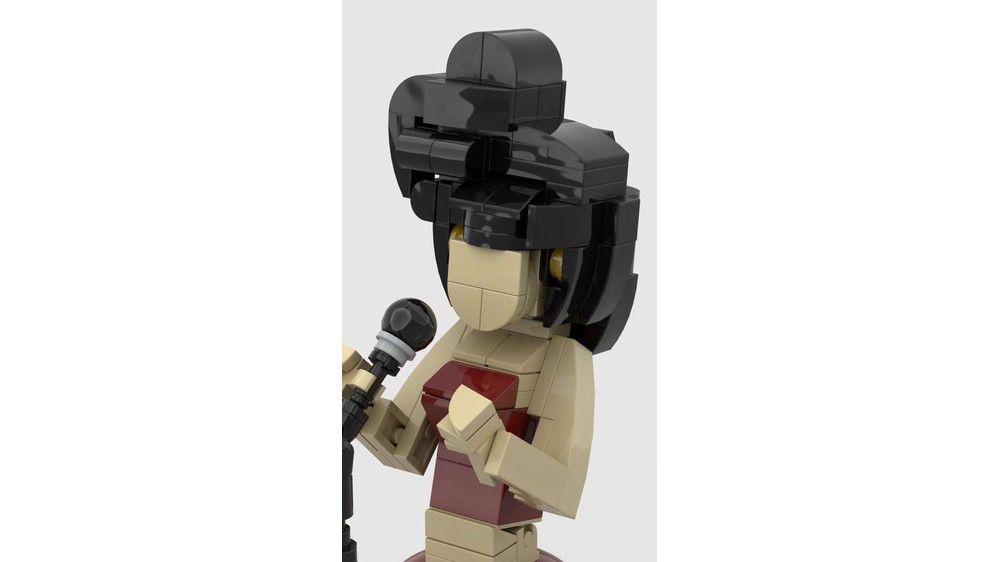 Lego Moc Amy Winehouse By Tiny Bricks Rebrickable Build With Lego
