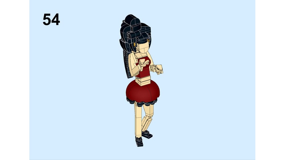 Lego Moc Amy Winehouse By Tiny Bricks Rebrickable Build With Lego