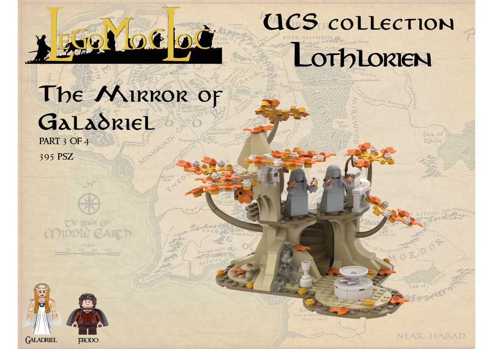 LEGO MOC UCS Lothlorien - Complete Bundle by LegoMocLoc | Rebrickable ...