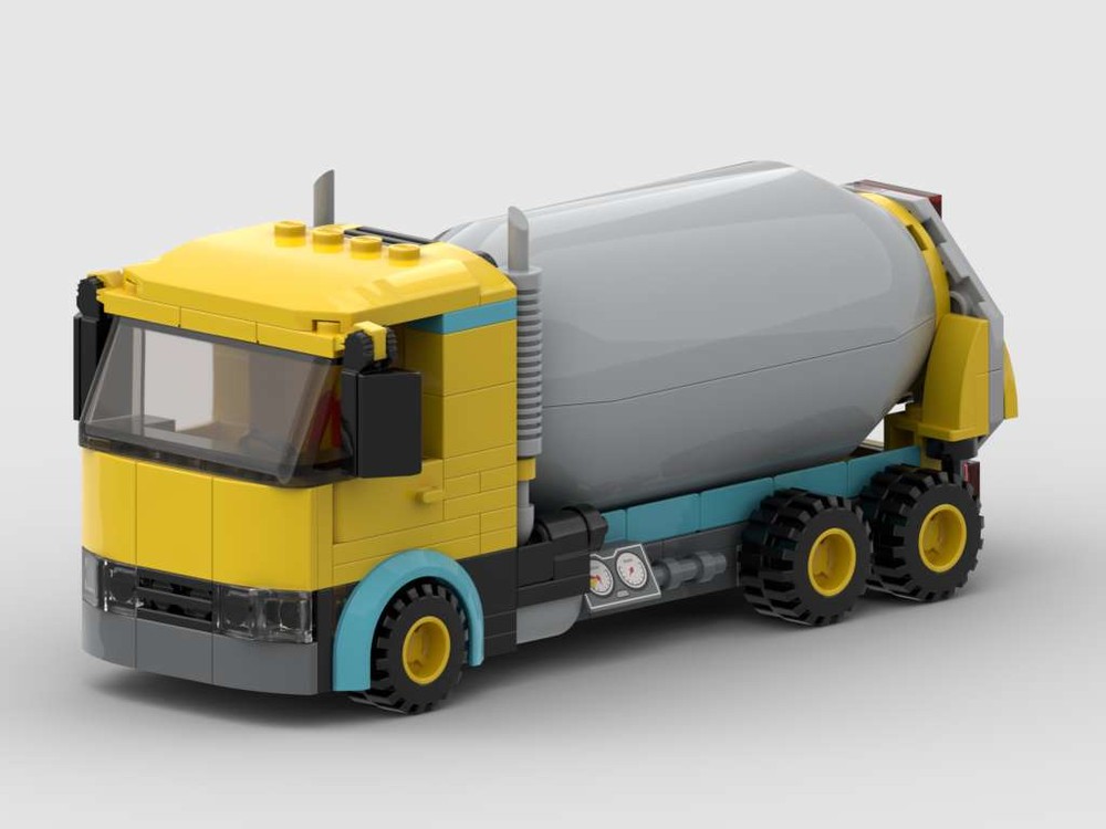 LEGO MOC Tank truck by LeFisch | Rebrickable - Build with LEGO