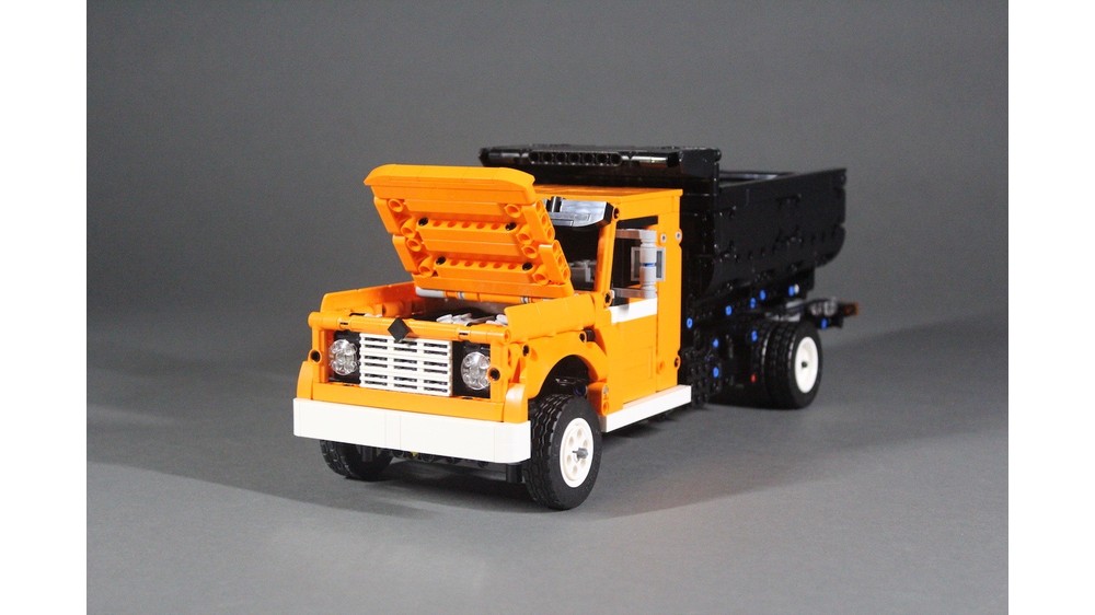 Lego Moc Classic Dump Truck By Jliu15 Rebrickable Build With Lego