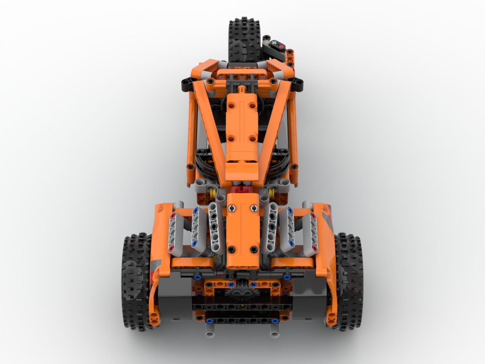 LEGO MOC-125517 Orange Carver - Three wheel tilting vehicle by cwbricks ...