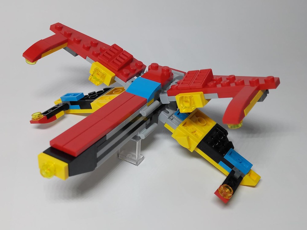 LEGO MOC 31124 X-Wing with Reinforced Wings by Dafeld | Rebrickable ...