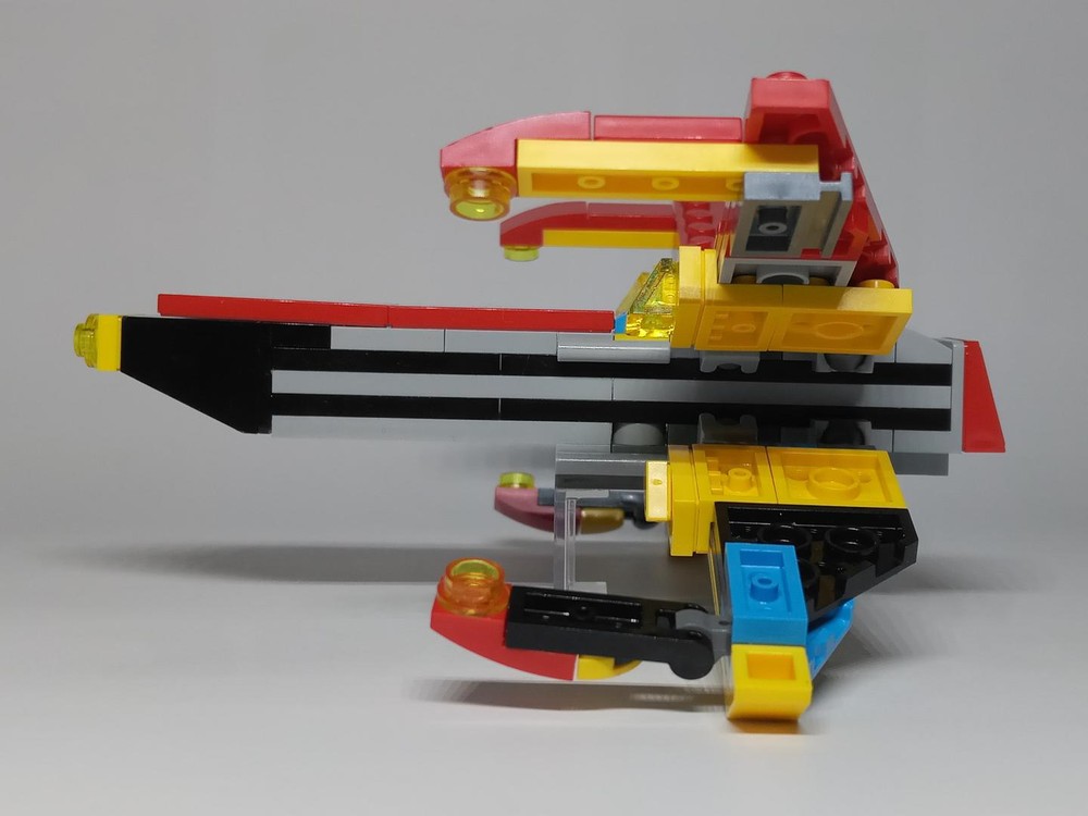 Lego Moc 31124 X Wing With Reinforced Wings By Dafeld Rebrickable