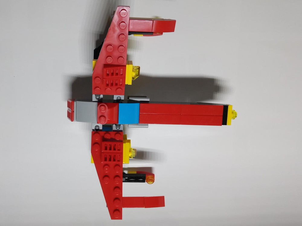 Lego Moc 31124 X Wing With Reinforced Wings By Dafeld Rebrickable