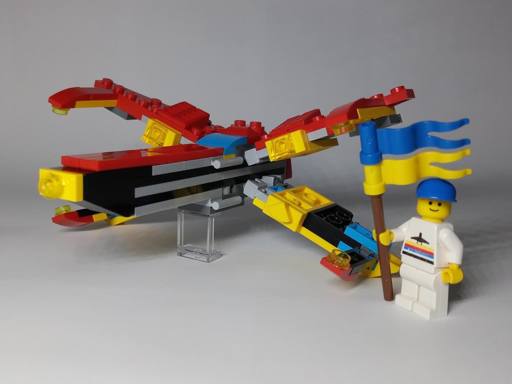 Lego Moc 31124 X Wing With Reinforced Wings By Dafeld Rebrickable