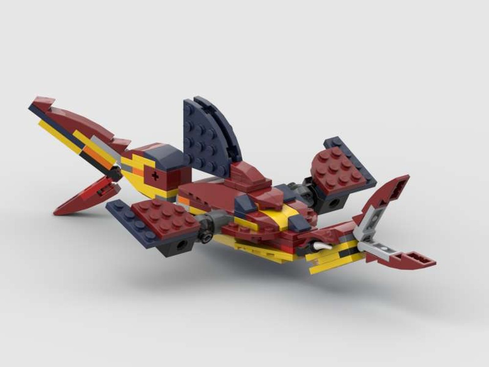 LEGO MOC Ichthyosaurus by jlherbst77 | Rebrickable - Build with LEGO