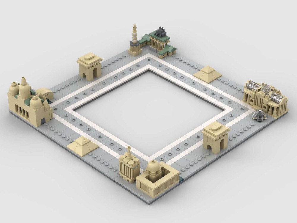 LEGO MOC RICH MAN another version of MONOPOLY - Square City by uminuo ...