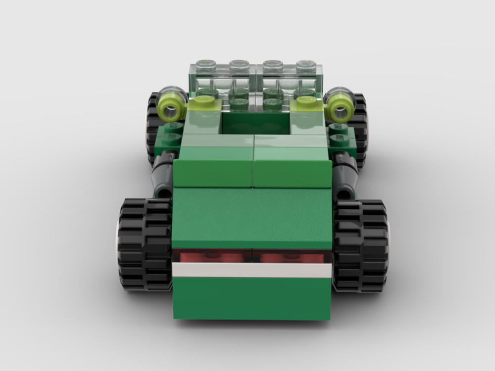 LEGO MOC-125539 Green racer by l_hendriksen | Rebrickable - Build with LEGO