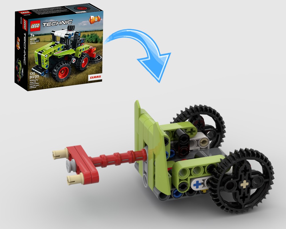 LEGO MOC Chariot 42102 Alternative by ErikGS | Rebrickable - Build with ...