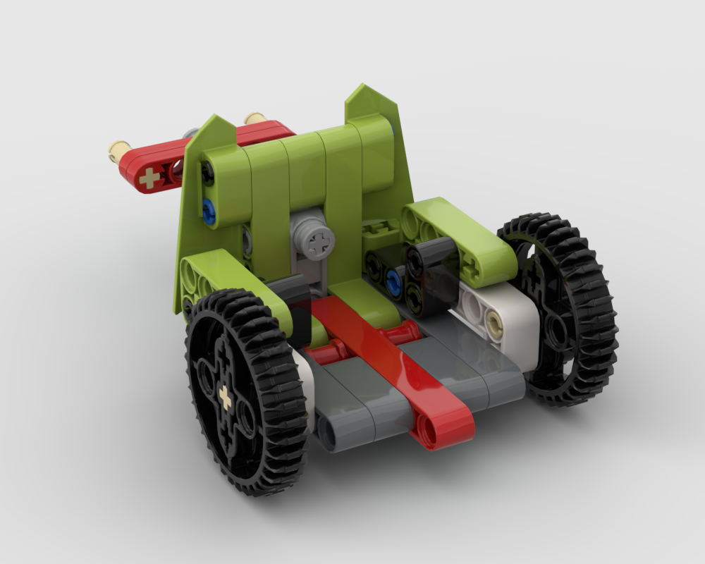 Lego Moc Chariot 42102 Alternative By Erikgs Rebrickable Build With