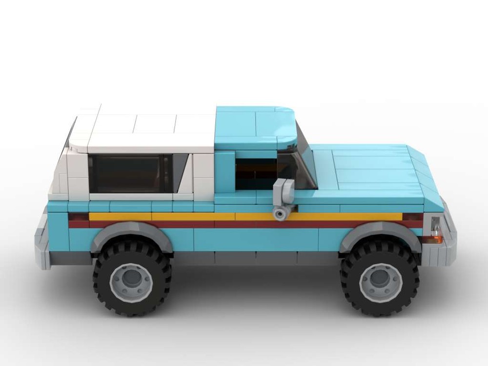 LEGO MOC 2nd Gen Built Tough Bronco & Horse Trailer by IBrickedItUp ...