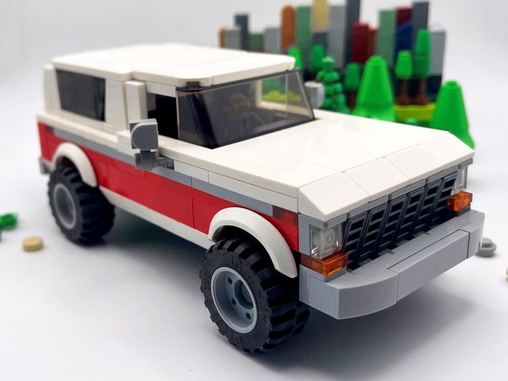 LEGO MOC 2nd Gen Built Tough Bronco - White & Red by IBrickedItUp ...