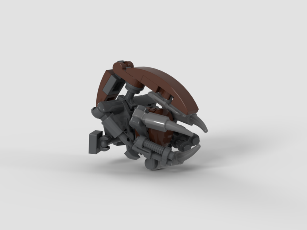 Lego Moc Droideka By Sir Buildsalot Rebrickable Build With Lego