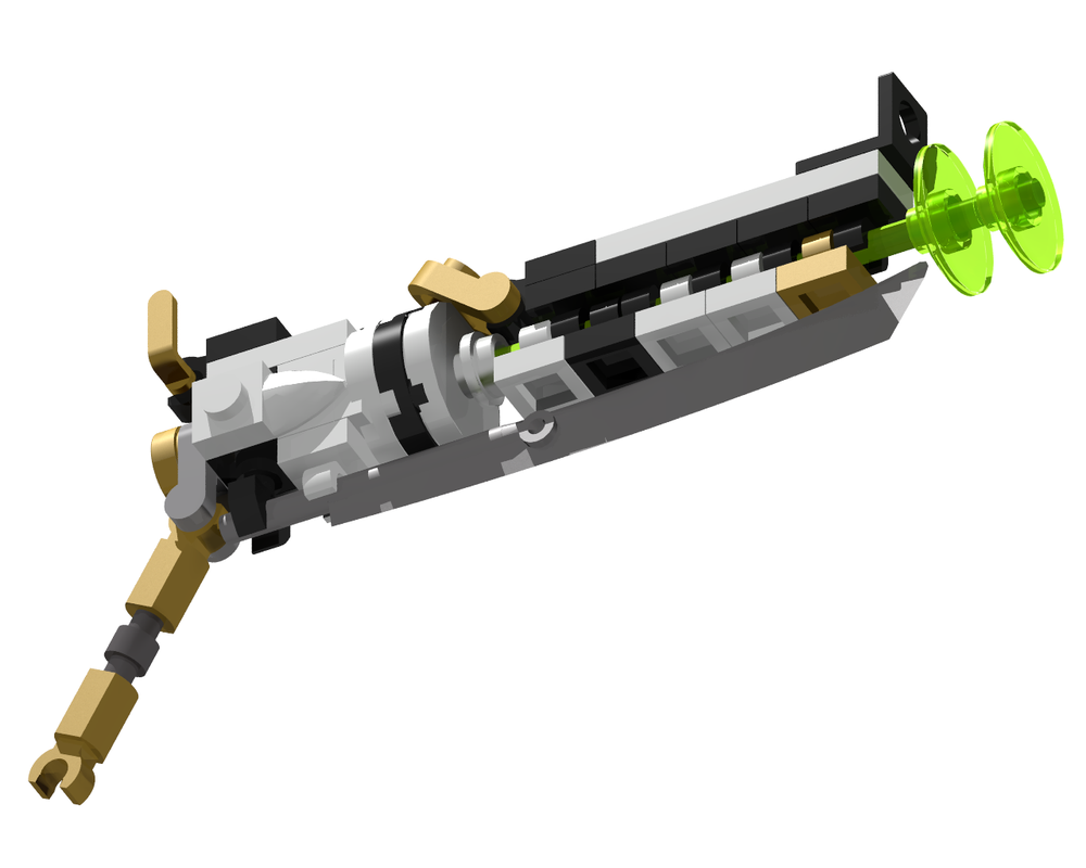 Lego Moc Sci Fi Pistol By Ojoher Rebrickable Build With Lego