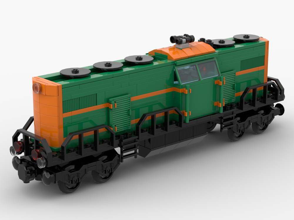 LEGO MOC Locomotive inspired by Polish SM31 by robertreimus ...