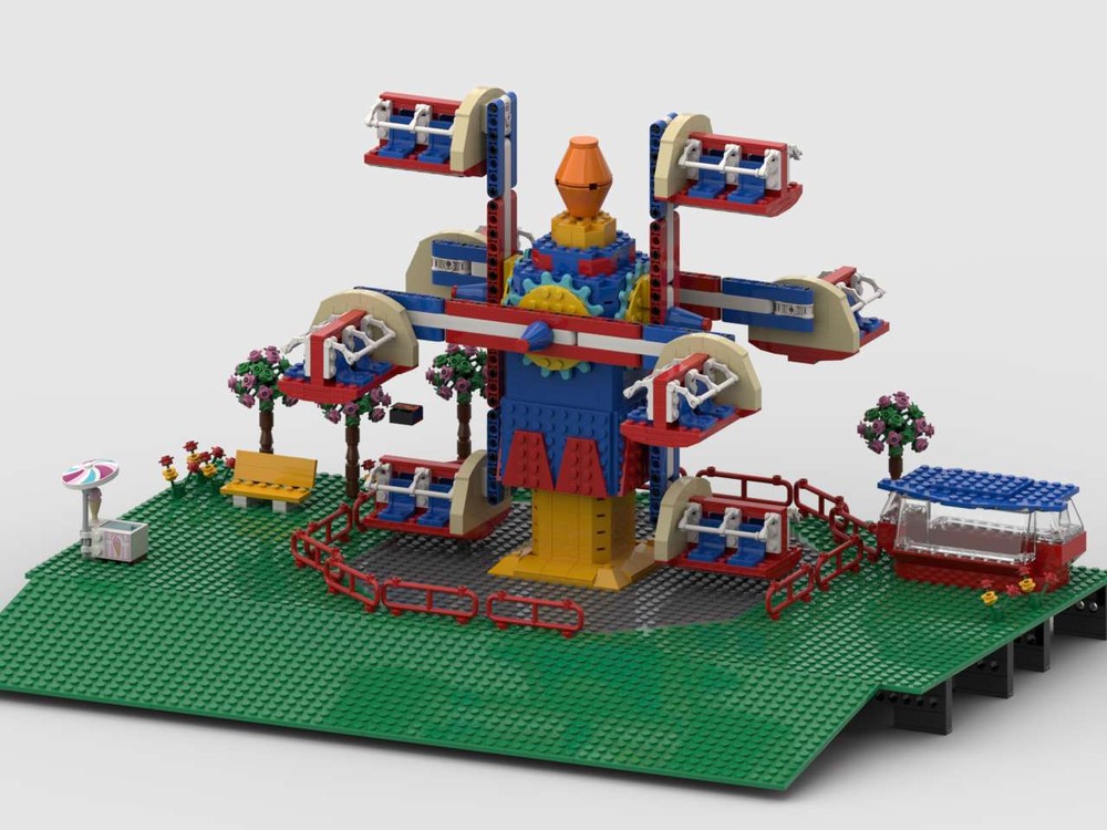 LEGO MOC NebulaZ Theme Park Ride by Gdale | Rebrickable - Build with LEGO