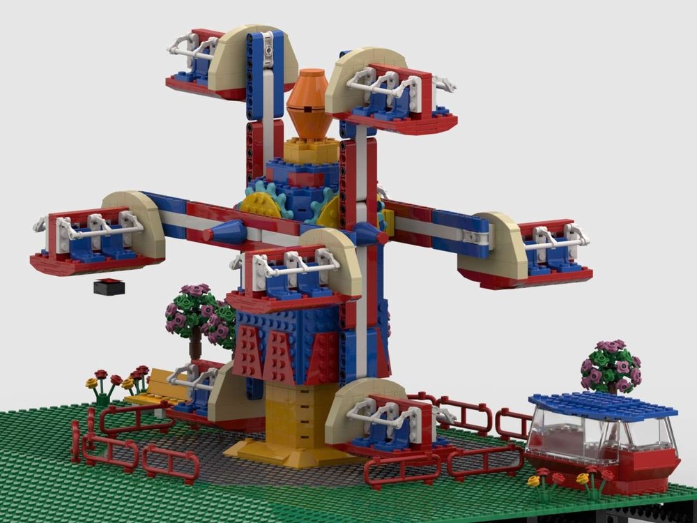 LEGO MOC NebulaZ Theme Park Ride by Gdale | Rebrickable - Build with LEGO