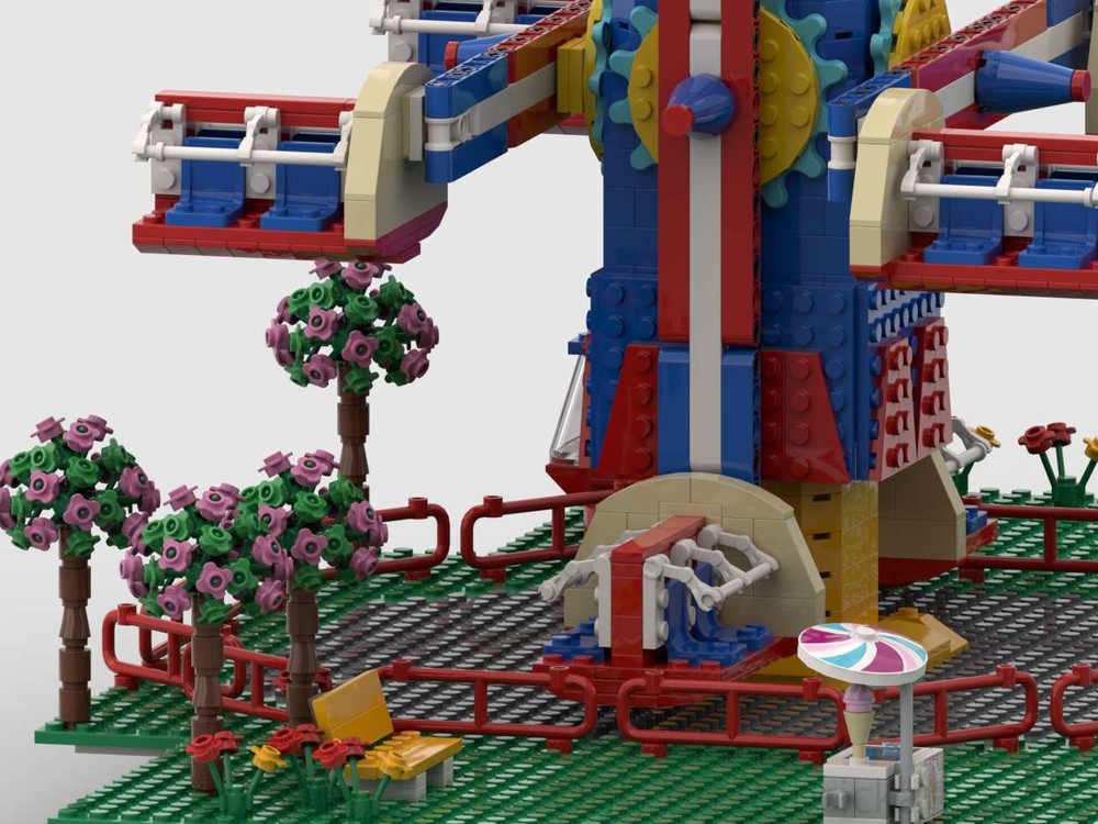 LEGO MOC NebulaZ Theme Park Ride by Gdale | Rebrickable - Build with LEGO