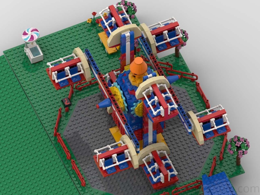 LEGO MOC NebulaZ Theme Park Ride by Gdale | Rebrickable - Build with LEGO