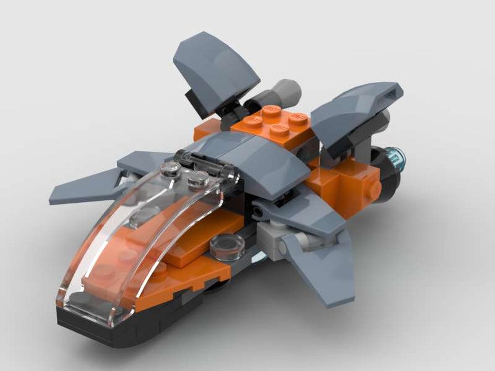LEGO MOC 31111 Spaceship Alt by MrKoboli | Rebrickable - Build with LEGO