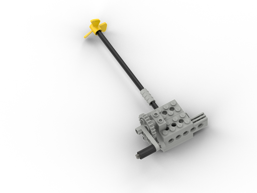 LEGO MOC Hot Drinks Mechanical Stirrer (keychain) by christov ...