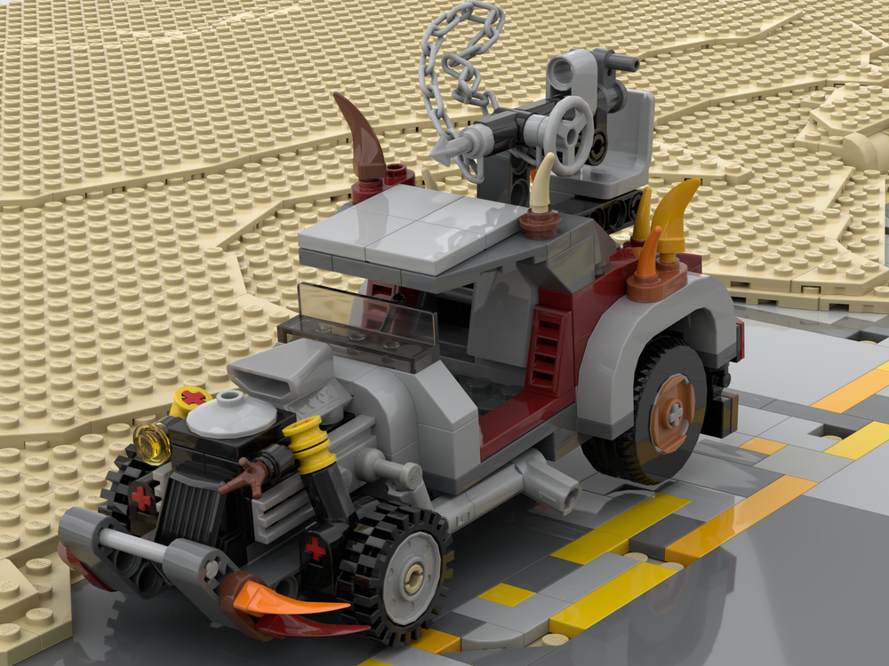 LEGO MOC Apocalypse Hot Rod by Mark98 | Rebrickable - Build with LEGO