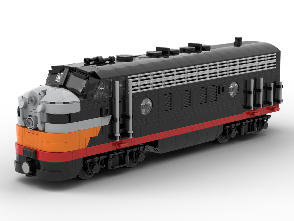 Lego Moc Sp Emd F7 By Dongeraldo Rebrickable Build With Lego