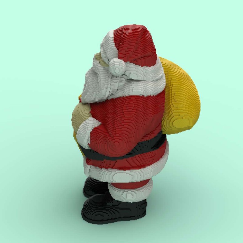 LEGO MOC Very Large Santa Claus by otterbournelego | Rebrickable ...