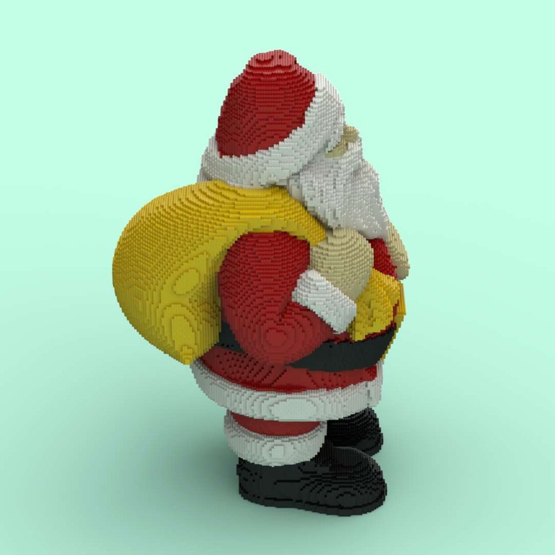 LEGO MOC Very Large Santa Claus by otterbournelego | Rebrickable ...