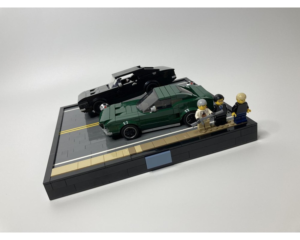 LEGO MOC Two Lanes Road Display by LeonhardJPG | Rebrickable - Build ...