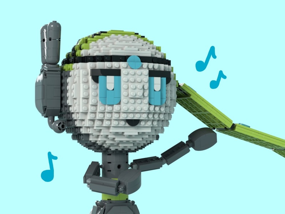 LEGO MOC Meloetta - Aria form by AverageBuilder | Rebrickable - Build ...