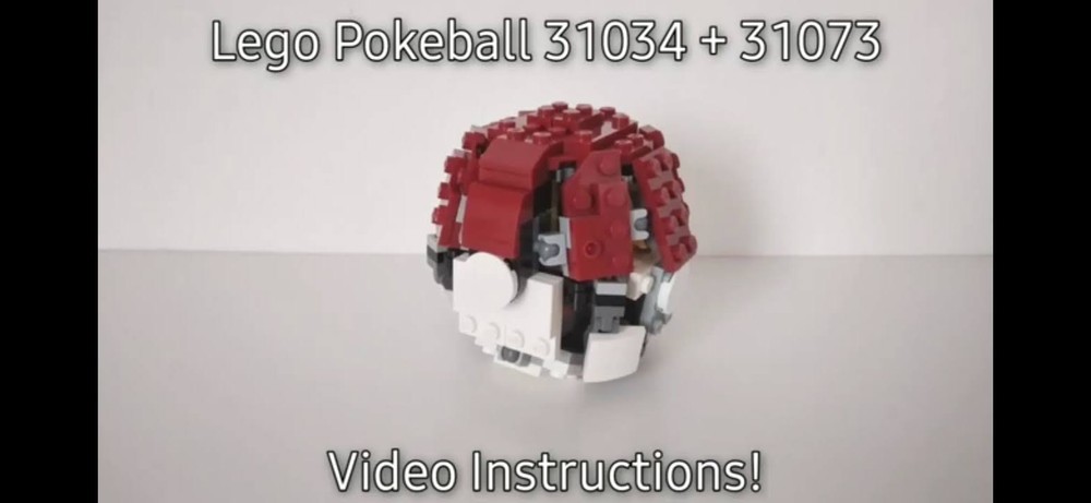 LEGO MOC Lego Pokeball! (31034+31073) by TheosBricks | Rebrickable ...