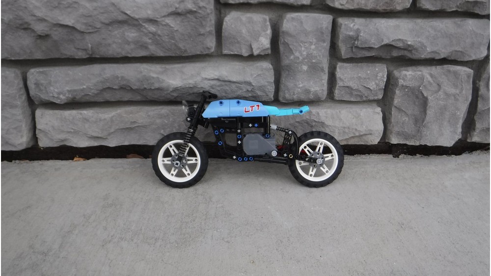 LEGO MOC TC13 Pullback Motorcycle by offroadcreations | Rebrickable ...