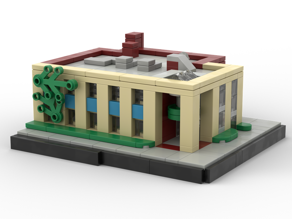 LEGO MOC Brooklyn Public Library - Bay Ridge Branch by Radio Free BR ...