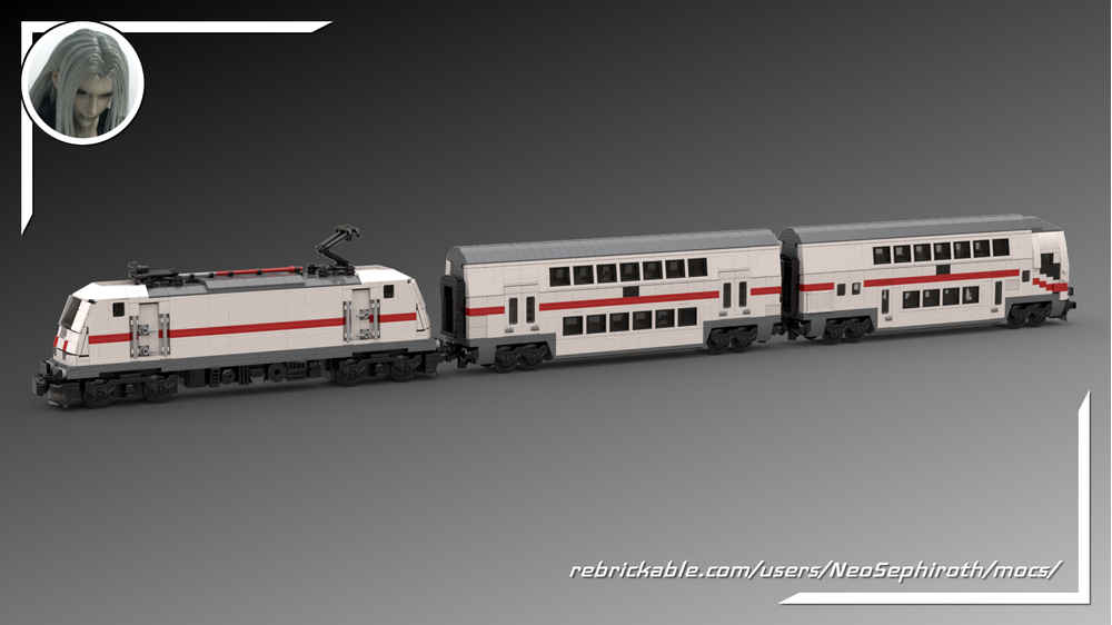 Lego Moc Db Intercity 2 By Neosephiroth Rebrickable Build With Lego