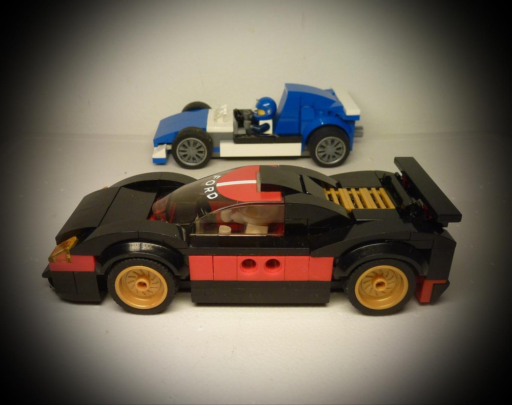 LEGO MOC 75881 Ford Supercar and Open Racer by perbonde | Rebrickable ...