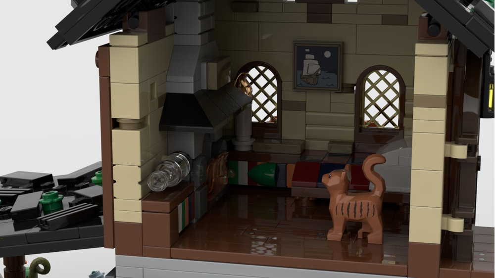 Lego Moc Medieval Bakery By Jk Brick Rebrickable Build With Lego