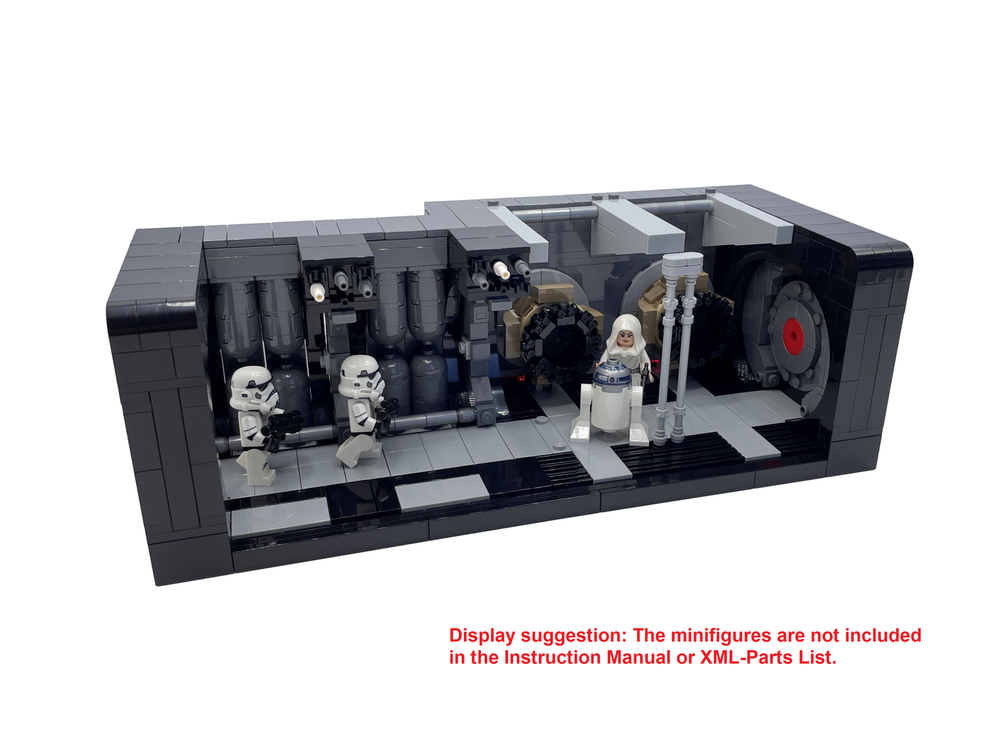 Lego Moc Tantive Iv Side Corridor Diorama Moc By Thecreatorrmocs