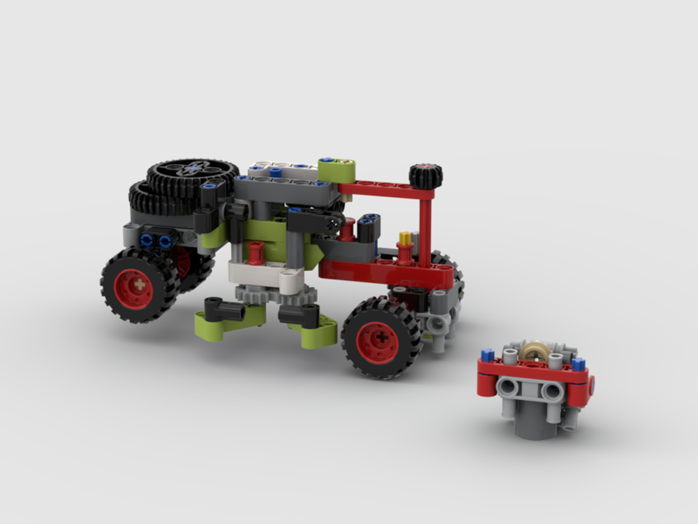 LEGO MOC Lego 42102 garbage truck alternative by legocreator2.o ...