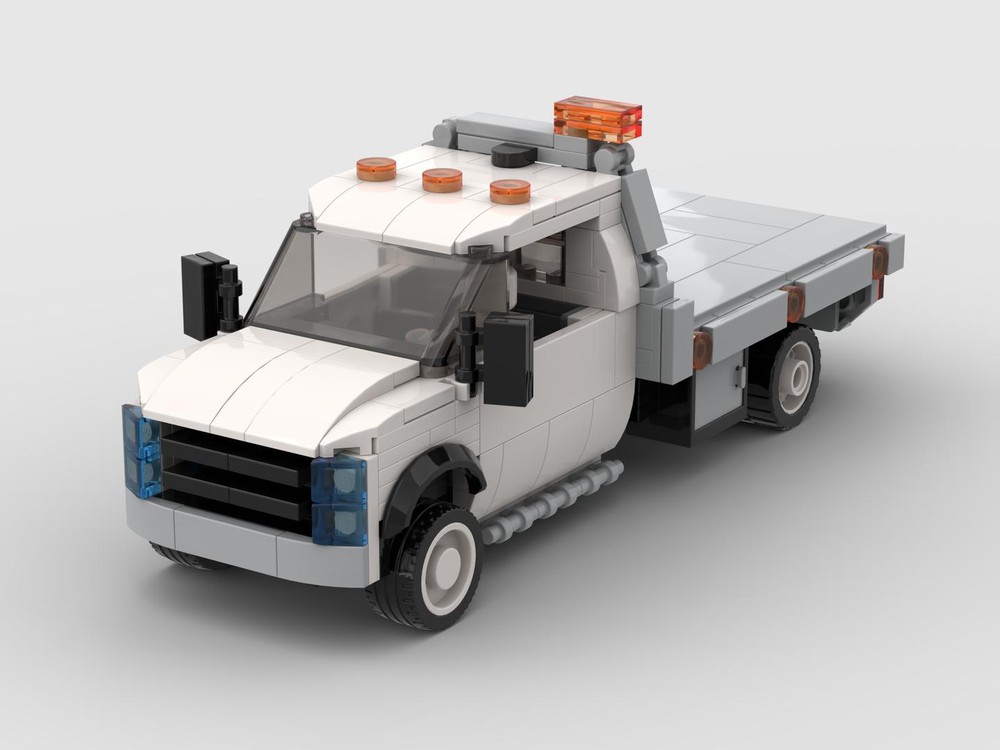 LEGO MOC F-550 Truck Flat Deck by Unknown1 | Rebrickable - Build with LEGO