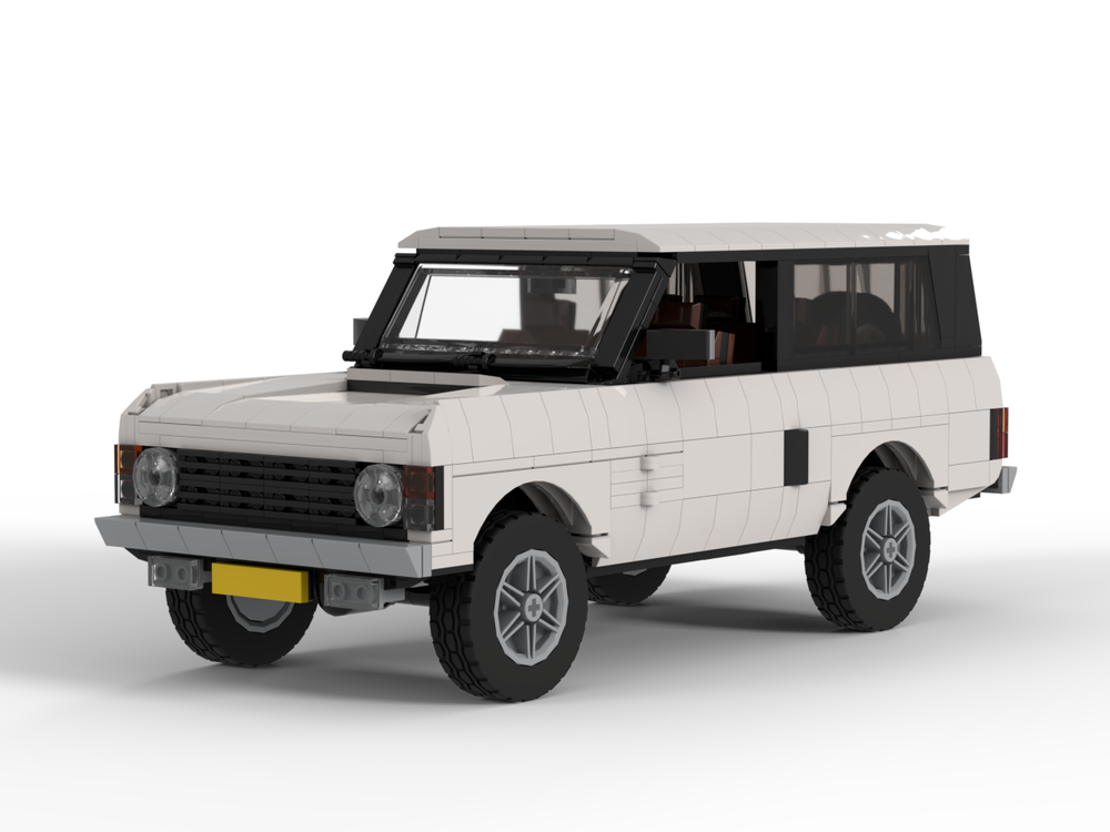 Lego Moc Range Rover Mod By Linse Rebrickable Build With Lego