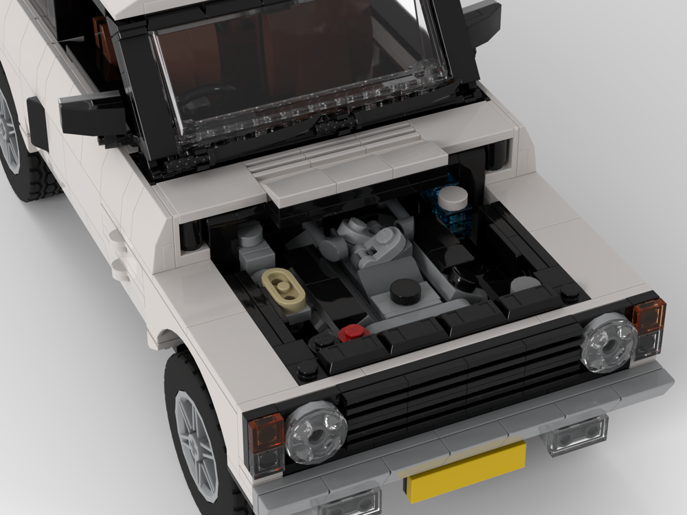 Lego Moc Range Rover Mod By Linse Rebrickable Build With Lego