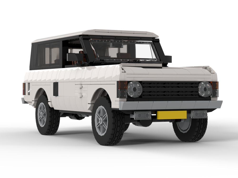 Lego Moc Range Rover Mod By Linse Rebrickable Build With Lego
