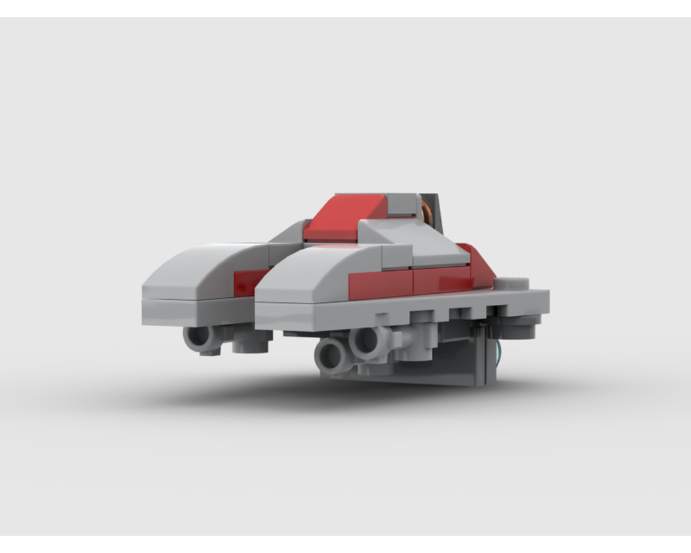 Lego Moc Broadside Class Micro Cruiser Kbd 1 By Oldschool Rebrickable