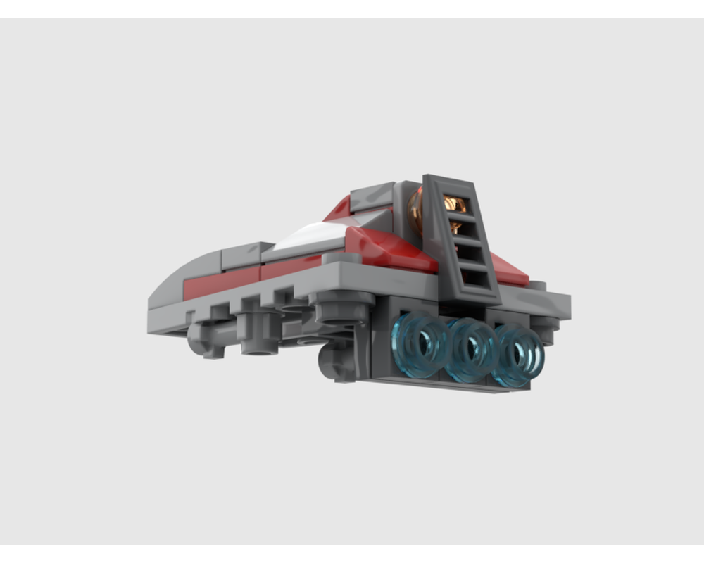 Lego Moc Broadside Class Micro Cruiser Kbd 1 By Oldschool Rebrickable