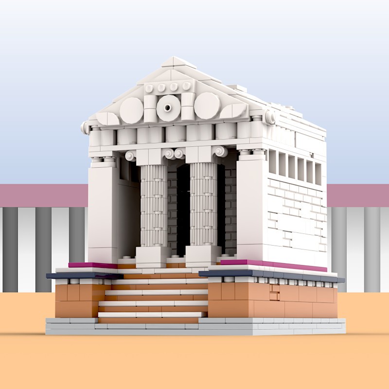 LEGO MOC The Temple Podium by matthouse | Rebrickable - Build with LEGO