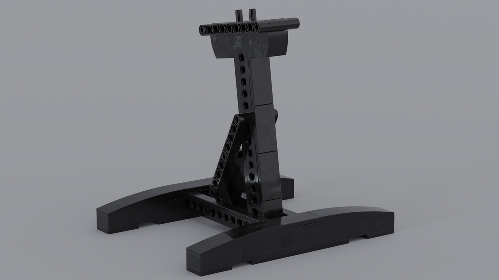 LEGO MOC Aircraft stand by BillsBricks | Rebrickable - Build with LEGO