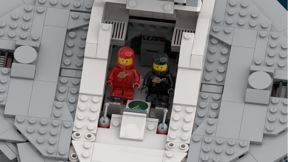 Lego Moc Starfleet Voyager 10497 Style By Ao Ka Rebrickable Build